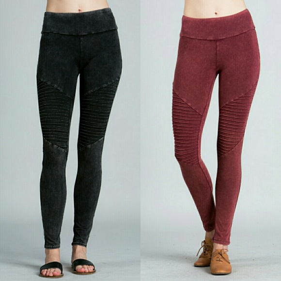 rae mode | Pants & Jumpsuits | Last One Nwot Suede Pintuck Moto Biker ...